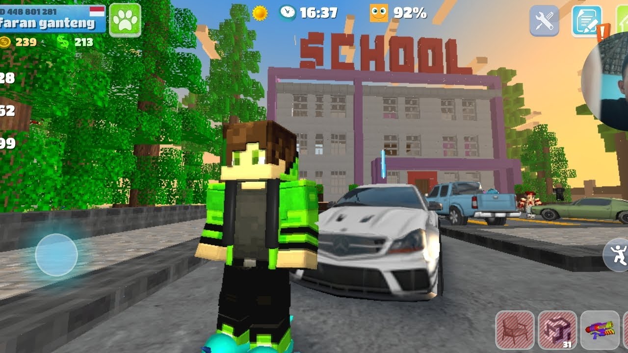 School Party Craft Minecraft / ride in a cool car - YouTube