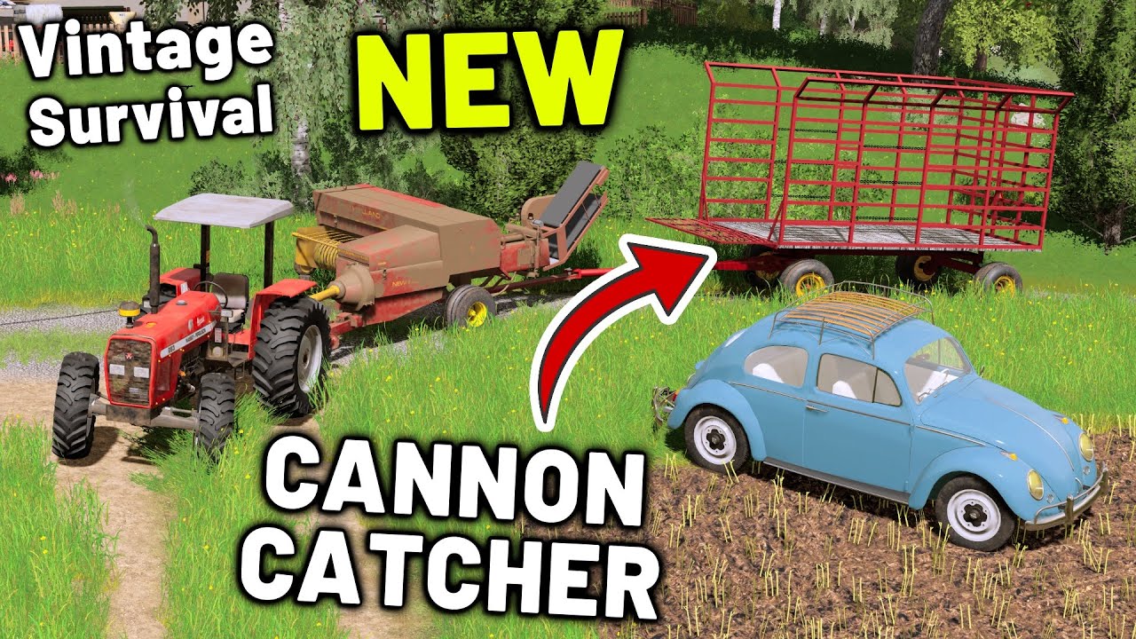 A CATCHER FOR THE CANNON | Vintage Survival | Episode 21 - YouTube