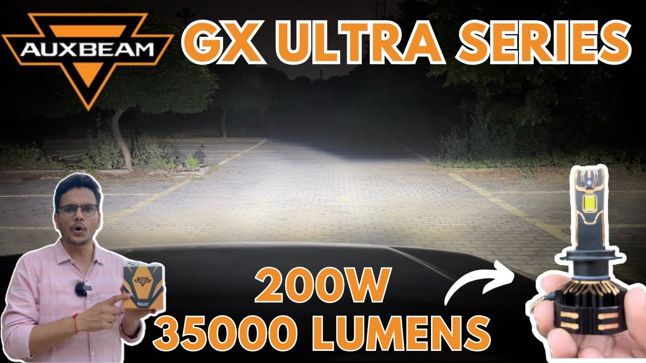 😳 Brightest LED Light Bulb Available In India? AUXBEAM GX Ultra Series ...