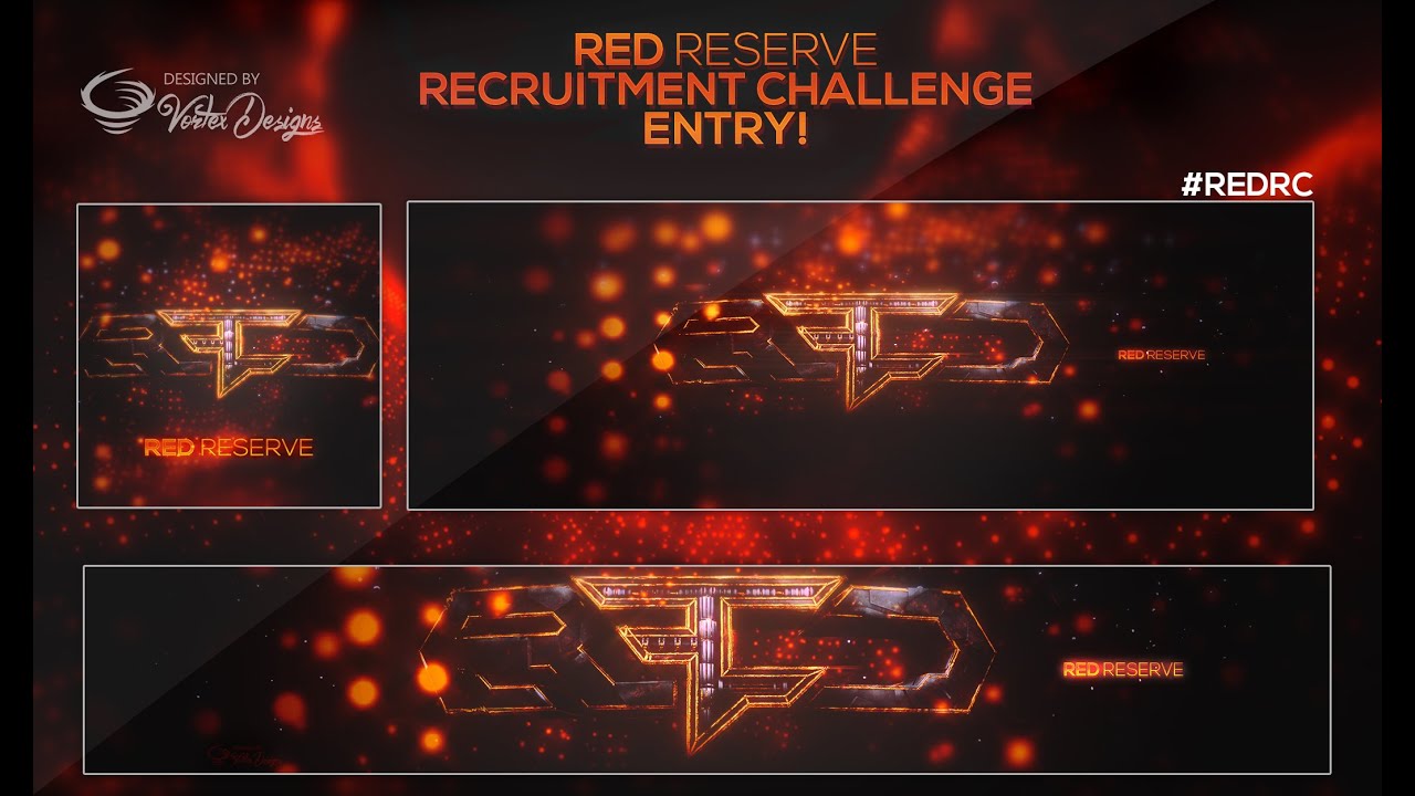 Vortex Designs - Red Reserve 3D Abstract Revamp (Speedart) #RedRC - YouTube