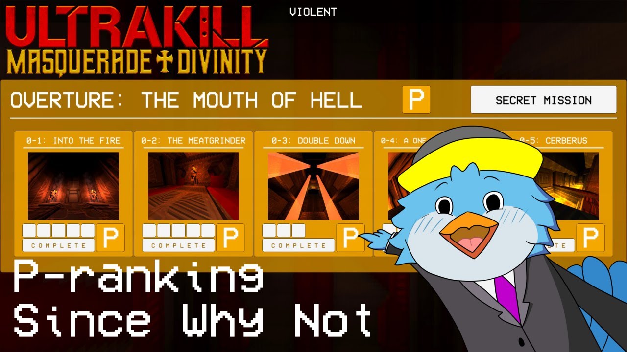 A Divine P-Ranking of Prelude | Ultrakill Masquerade Divinity - YouTube
