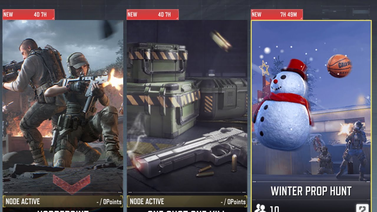 HIDE AND SEEK# WINTER PROP HUNT # COD # Young Master STG MAYOORAN ...