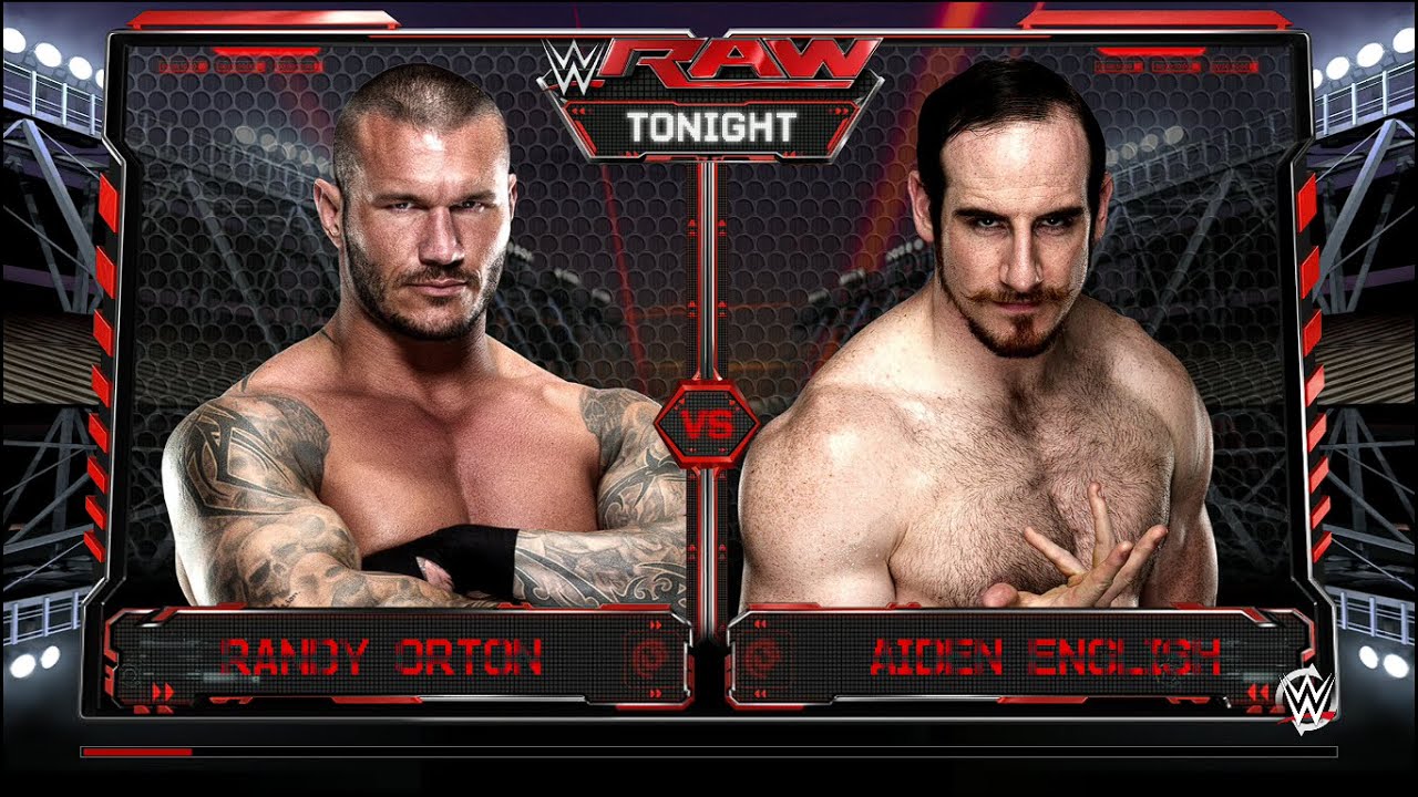 Wwe 2k16 Randy Orton Vs Aiden English Road To Championship Part5 Youtube