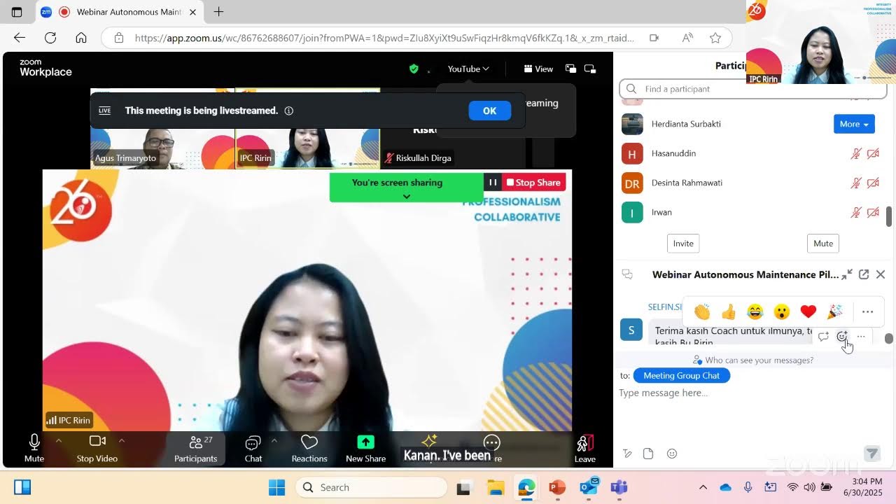 Webinar Autonomous Maintenance Pillar Implementation - YouTube