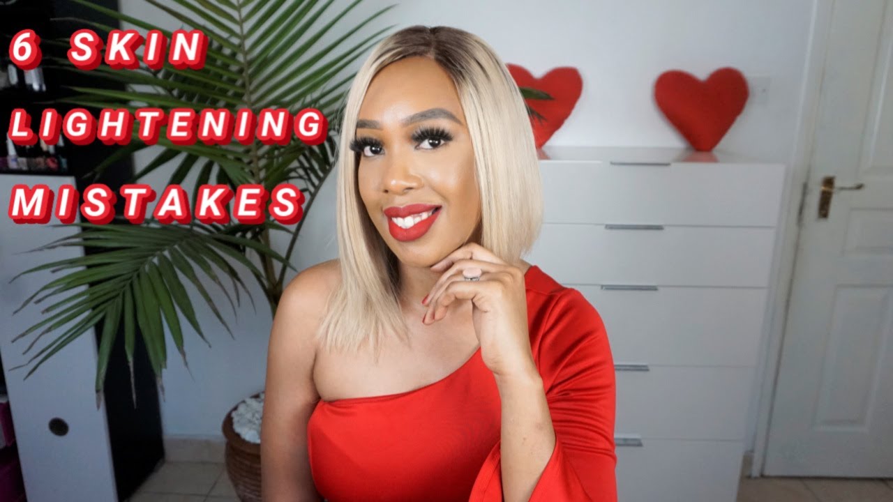6 SKIN LIGHTENING MISTAKES YOU ARE MAKING - YouTube