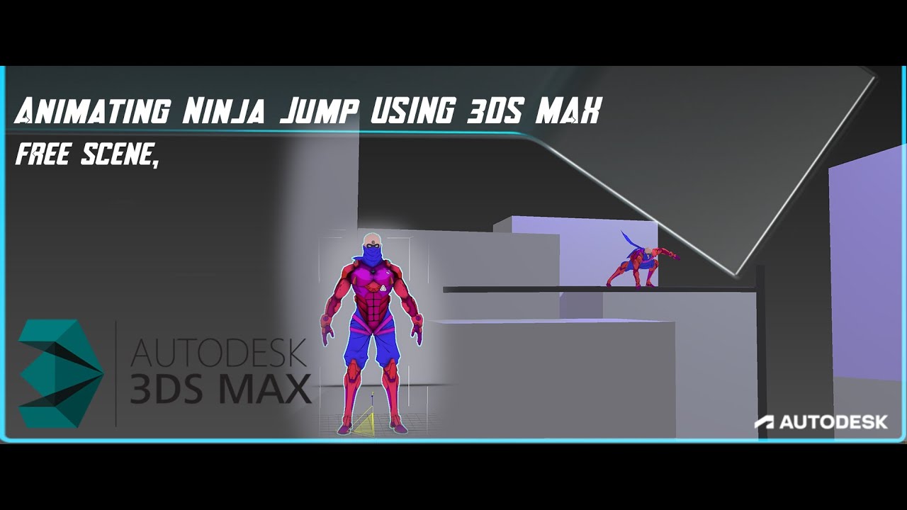 Animating Ninja Jump USING 3DS MAX - YouTube