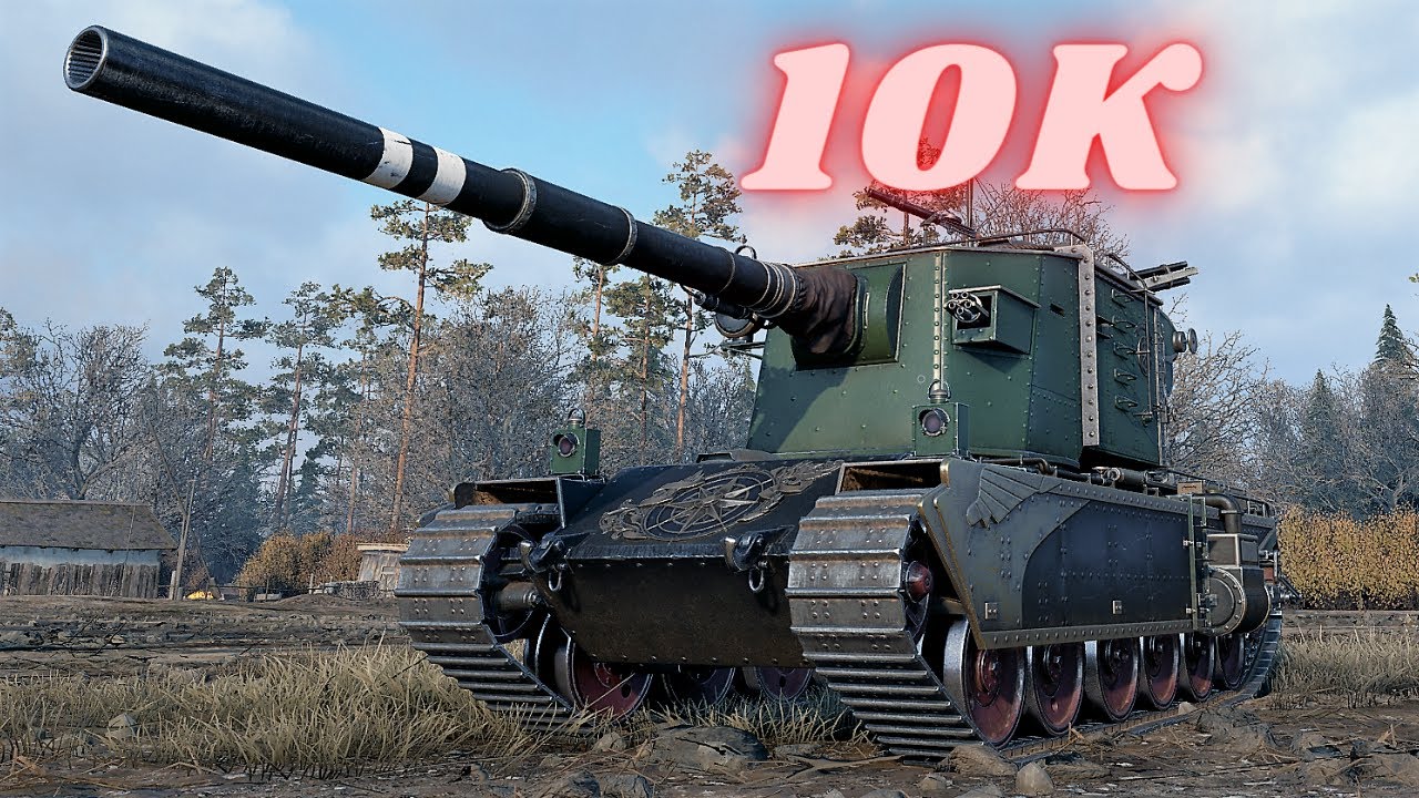FV4005 Stage II, 10K Damage 6 Frags World of Tanks , WoT Replays tank ...