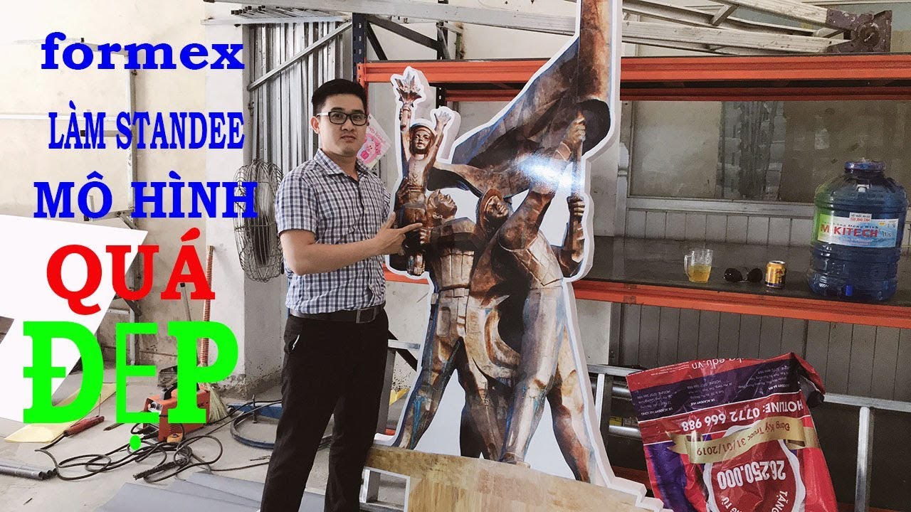 Hướng Dẫn Làm Standee Mô Hình Bằng Formex - Siêu Đẹp Luôn #standee # ...