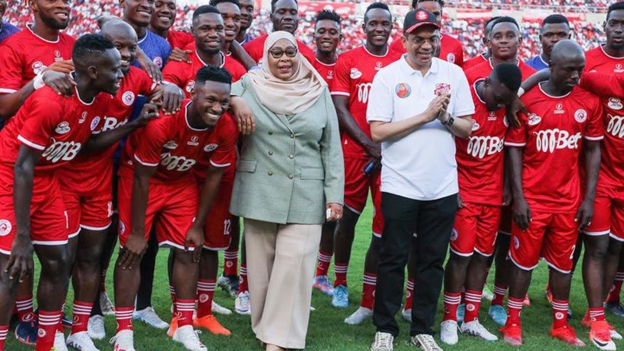 Simba Day: Picha hizi za Rais Samia na Wachezaji wa Simba zawagusa ...