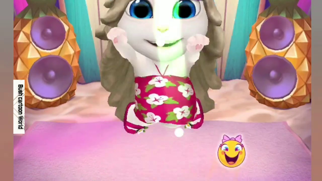 Talking Angela cute dance video 😍|talking Angela-little cute angela ...