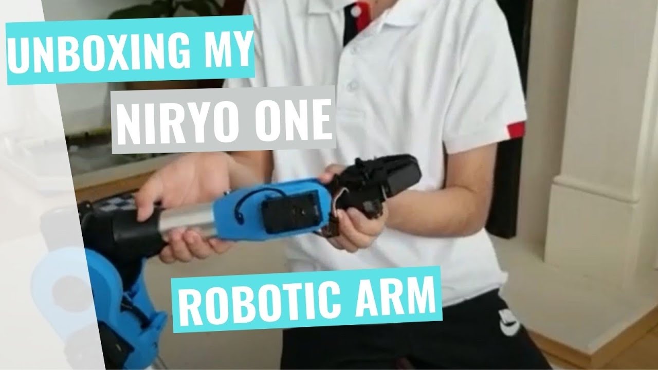 Step 0: Opening the package of the Niryo One robotic arm - YouTube