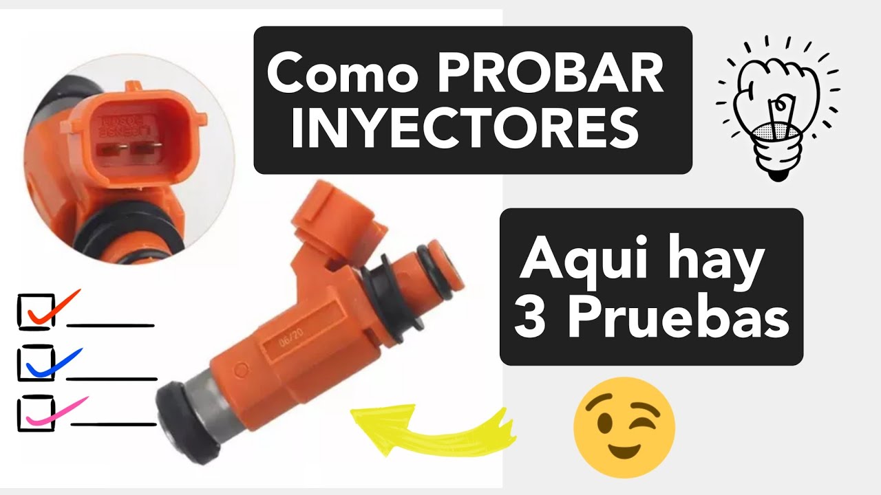 Como PROBAR los INYECTORES⚠️⚡️//3 Pruebas // - YouTube