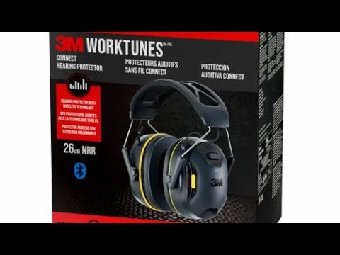 3M WorkTunes Connect 3rd Gen. Pairing and other features. - YouTube