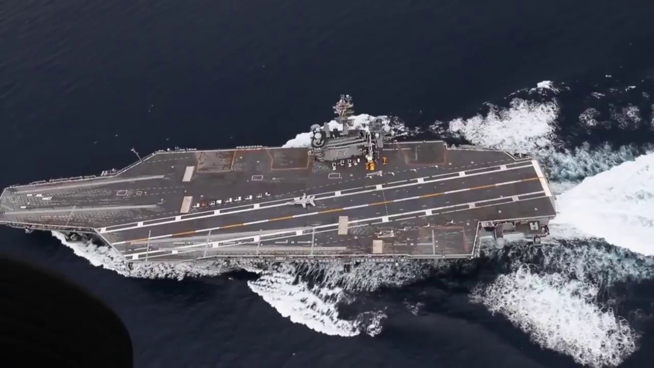 USS Abraham Lincoln Action Cam Footage by Night & Naval Drill - YouTube