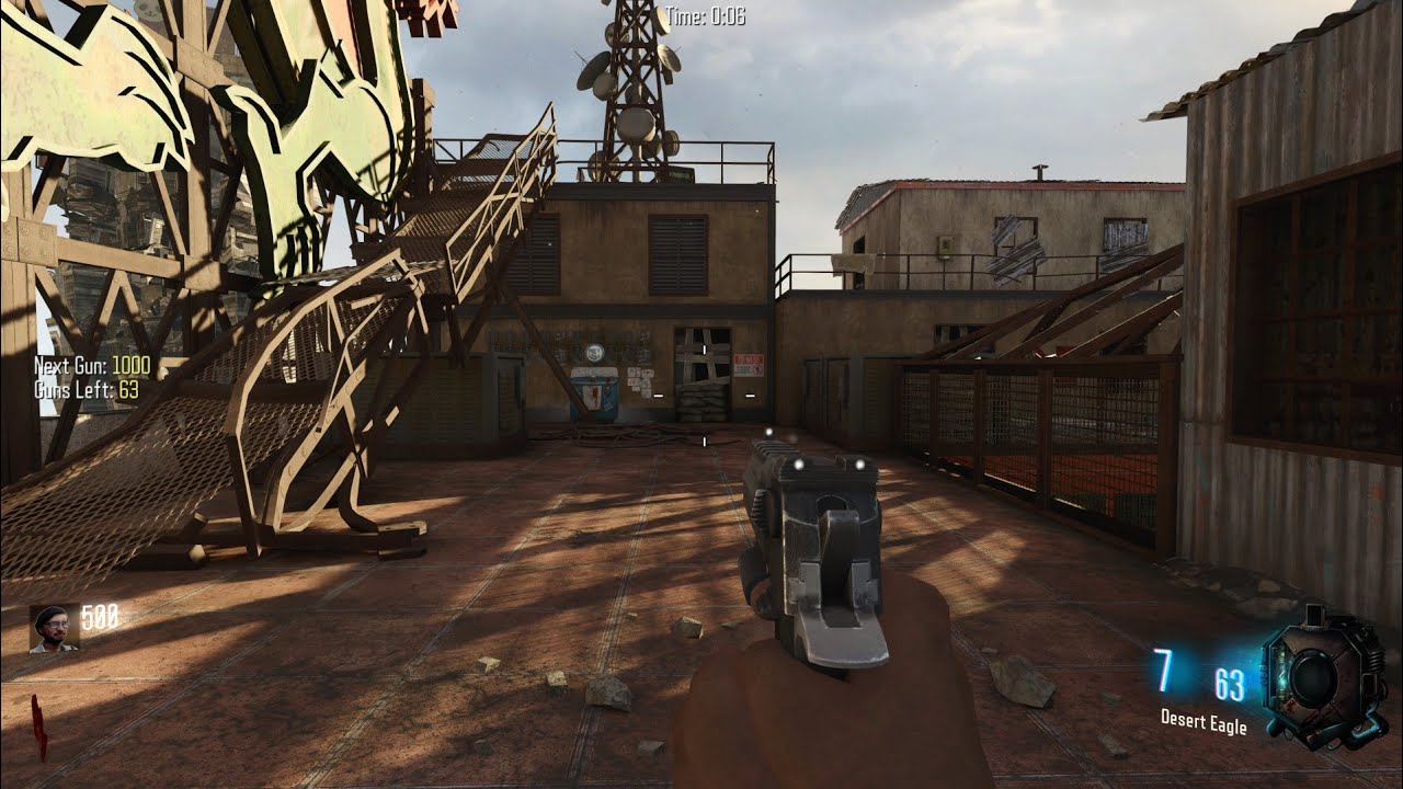 Gun Game With MW2 Weapons On A BO2 Map On BO3 - YouTube