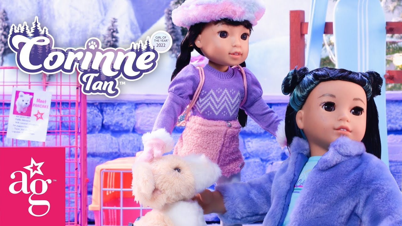 Corinne gets a new PUPPY! | Corinne Tan | American Girl - YouTube