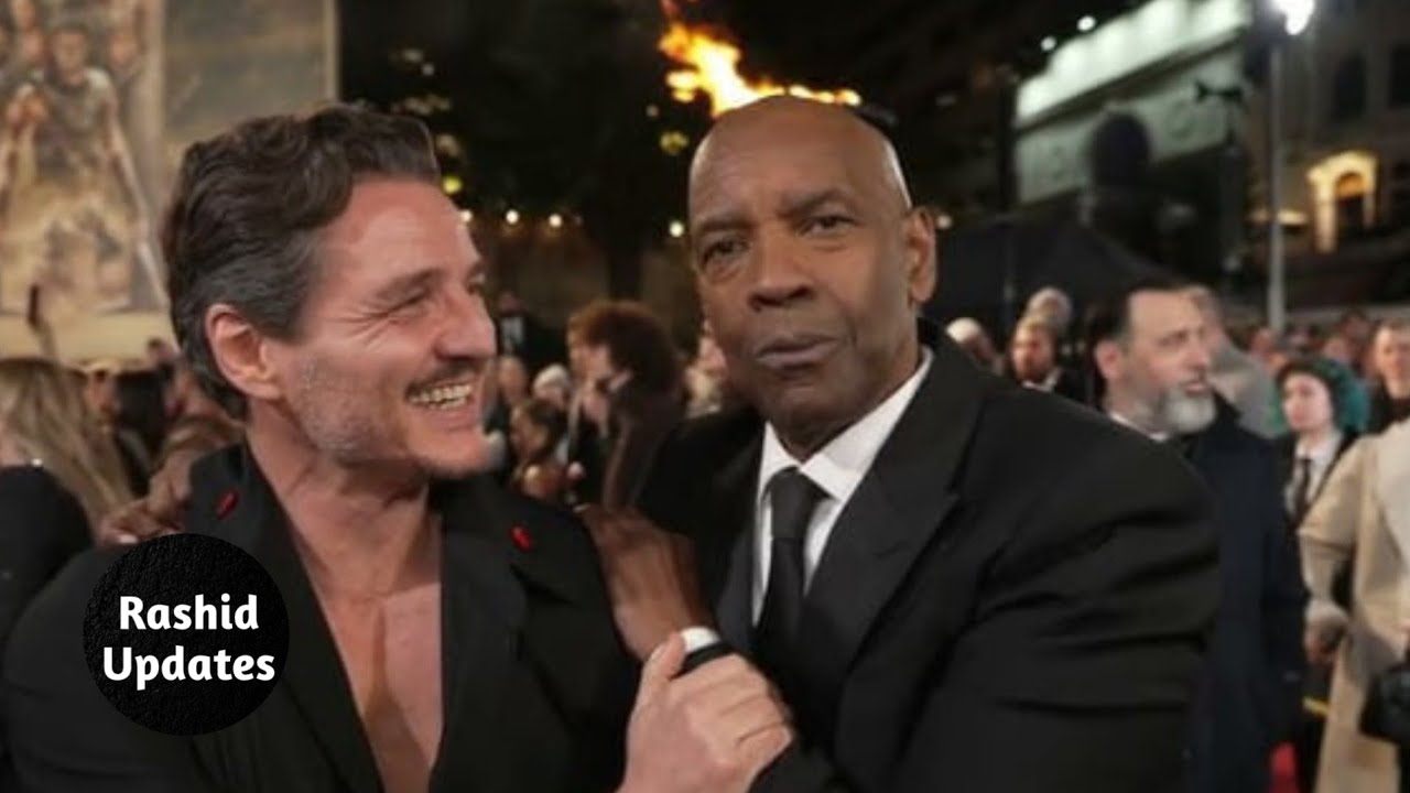 Denzel Washington, Pedro Pascal turn heads with awkward encounter ...