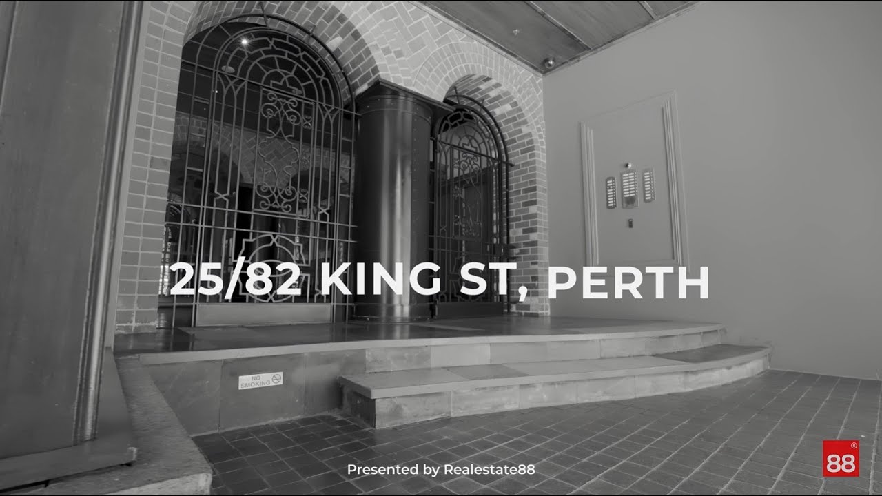 Realestate 88 presents: 25/82 King Street, Perth - YouTube
