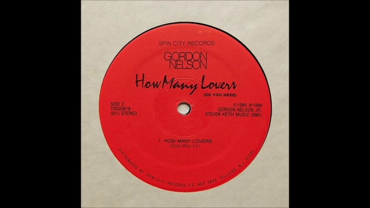 Gordon Nelson - How Many Lovers (Do You Need) - YouTube
