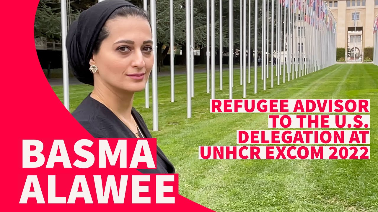 Refugee Voices - Basma Alawee at UNHCR EXCOM - YouTube