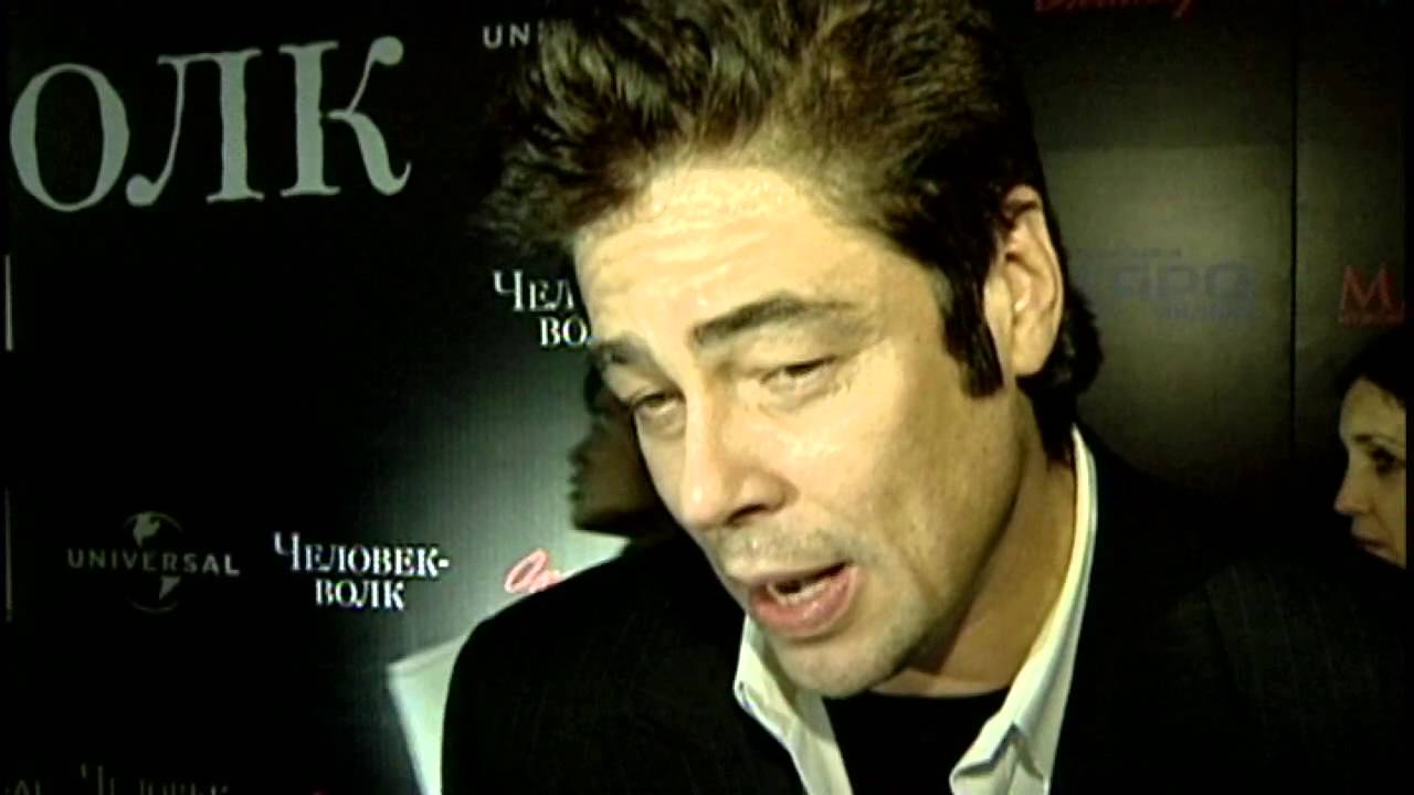 The Wolfman: Benicio del Toro Exclusive Interview | ScreenSlam - YouTube