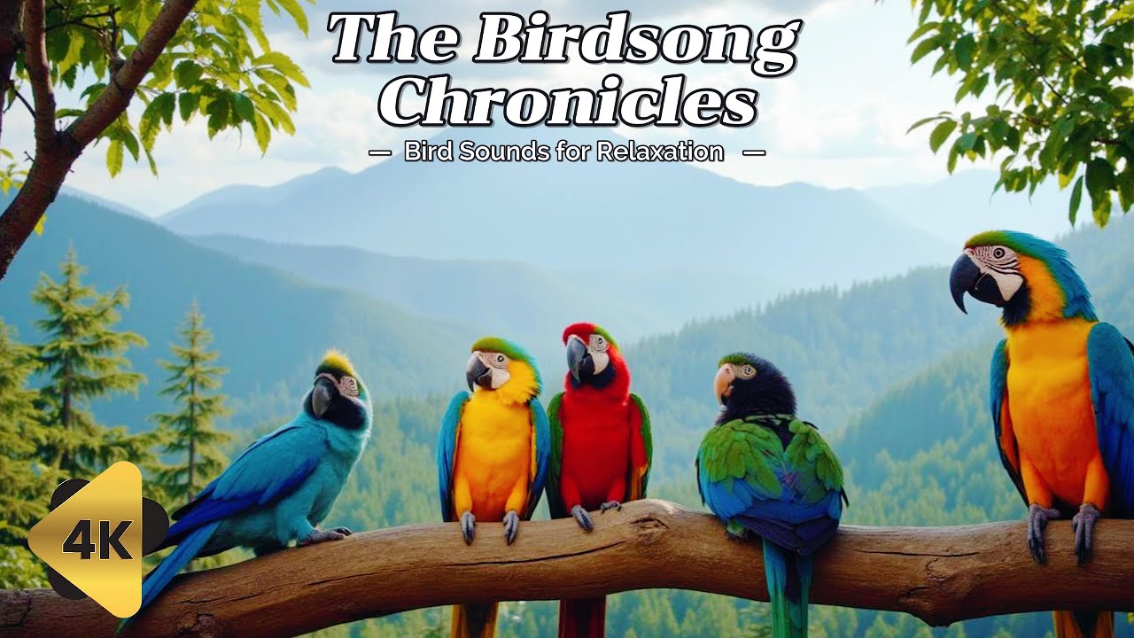 Tranquil Bird Sound | Calming Birds Chirping and Singing for Peace # ...