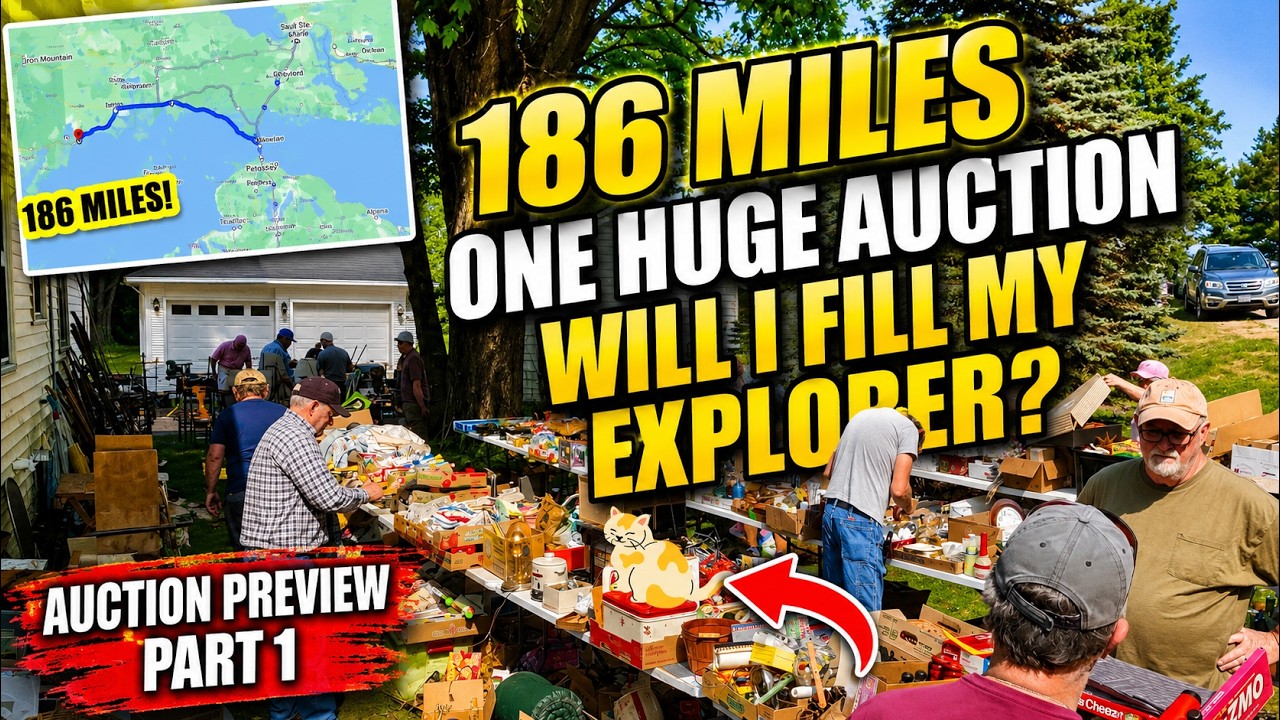 186 Miles To Auction Will I Fill My Explorer Part 1 - YouTube