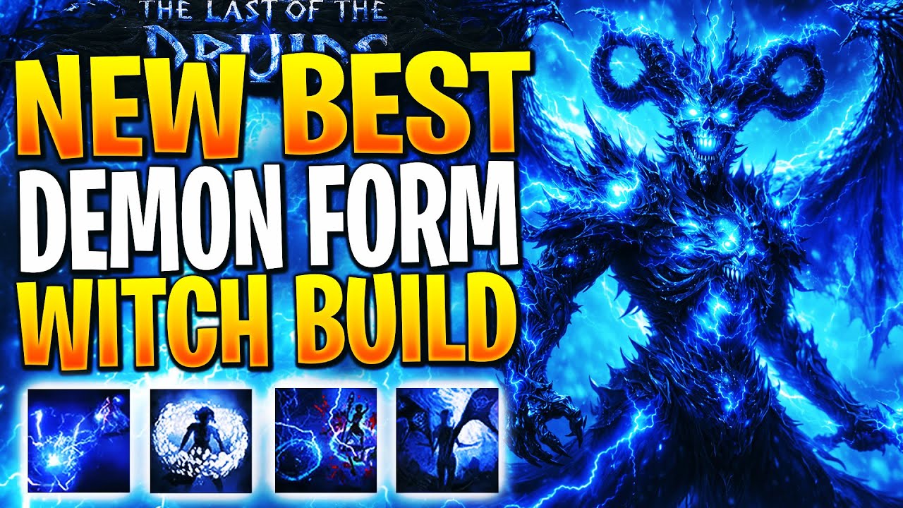 THIS LIGHTNING DEMON FORM BUILD IS META IN 0.4! POE 2 Witch Build 0.4 ...