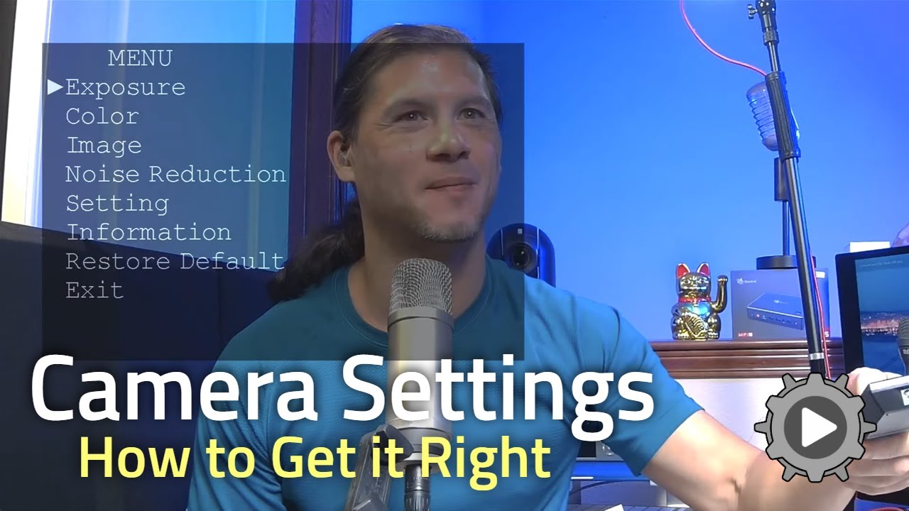 Focus on Video Camera Settings: How to get it right! - YouTube