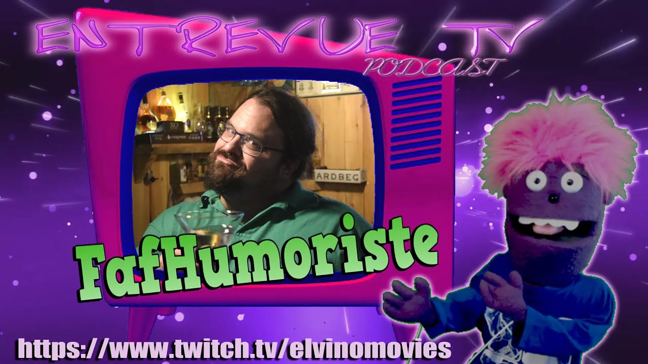 Entrevue TV Podcast ElvinoMovies Twitch invité - Faf Humoriste - YouTube