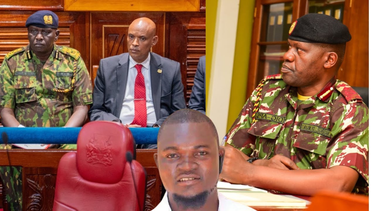 LIVE: FIREWORKS AS IG KANJA AND DIG MASENGELI FACE PARLIAMENT COMMITTEE ...