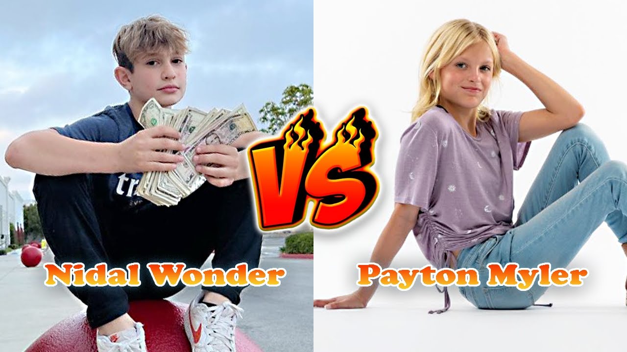 Nidal Wonder VS Payton Myler Transformation 👑 From Baby To 2024 - YouTube