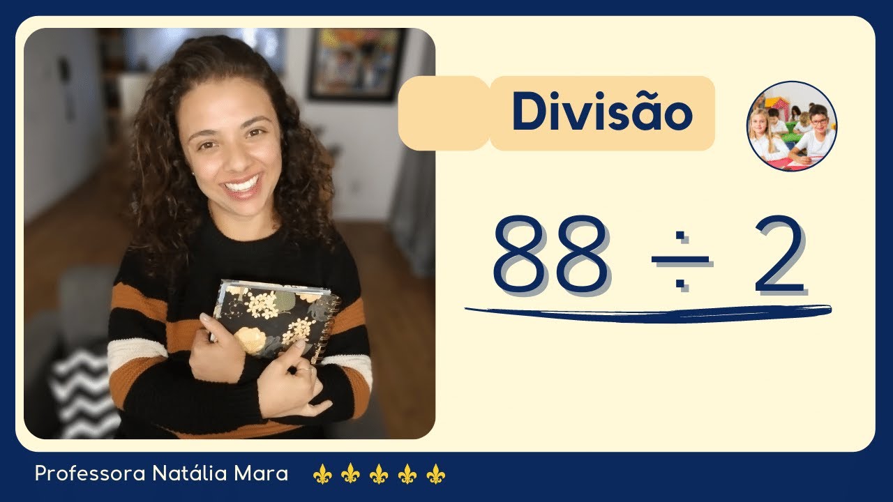 88 dividido por 2 | Como dividir 88 por 2 | 88/2 | 88:2 | 88÷2 | COMO ...