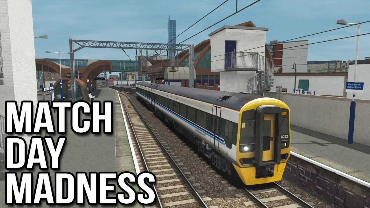 TS2015 - Match Day Madness (Class 158 Regional) - YouTube