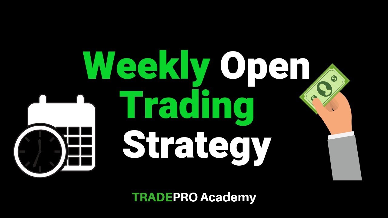 How to Use the Weekly Open Like a Professional Trader - YouTube