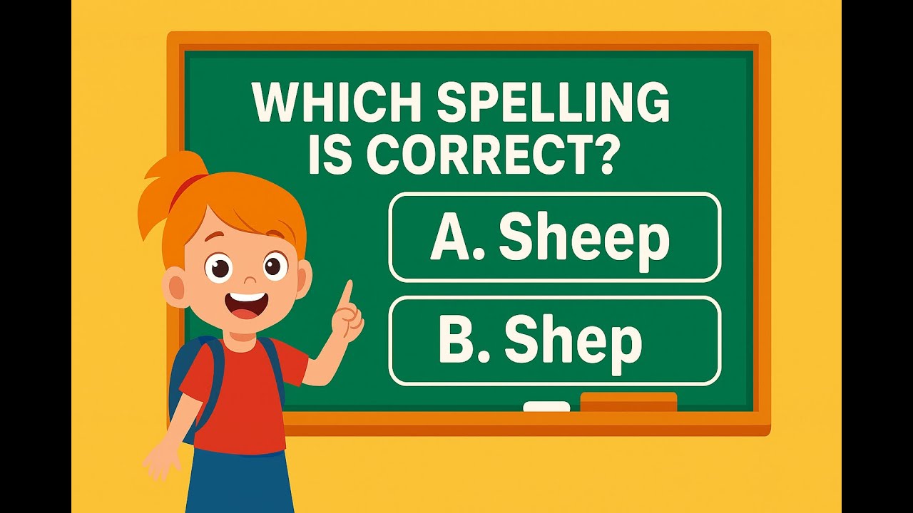 Kids Spelling Game: Animal Words Challenge! 🎉 - YouTube