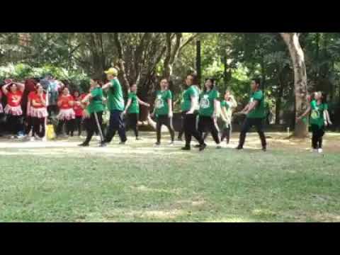 GREEN TEAM YELL & CHEER CHAMPION - YouTube