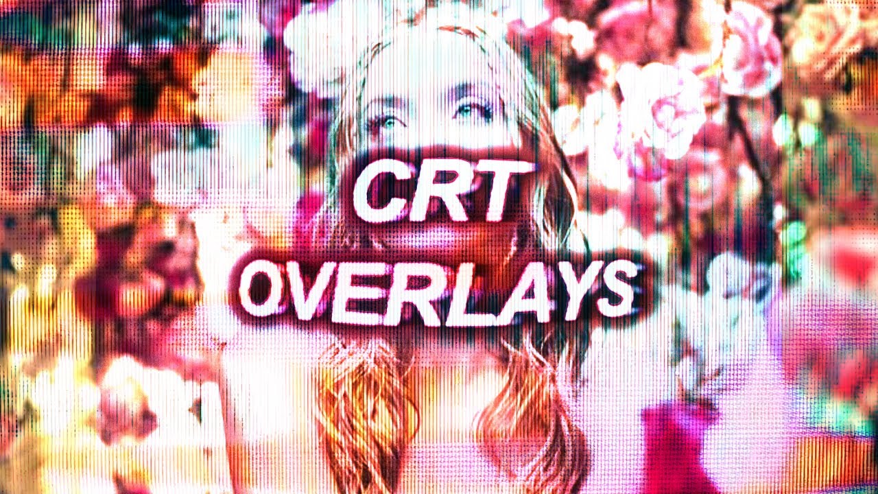 CRT Overlays Pack (link in bio) - YouTube