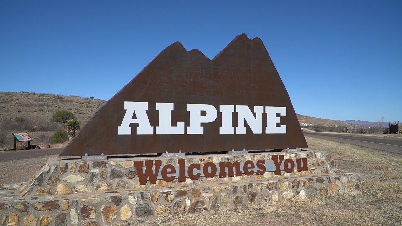 Alpine, Texas murals, artist, shops, and farmers market. - YouTube