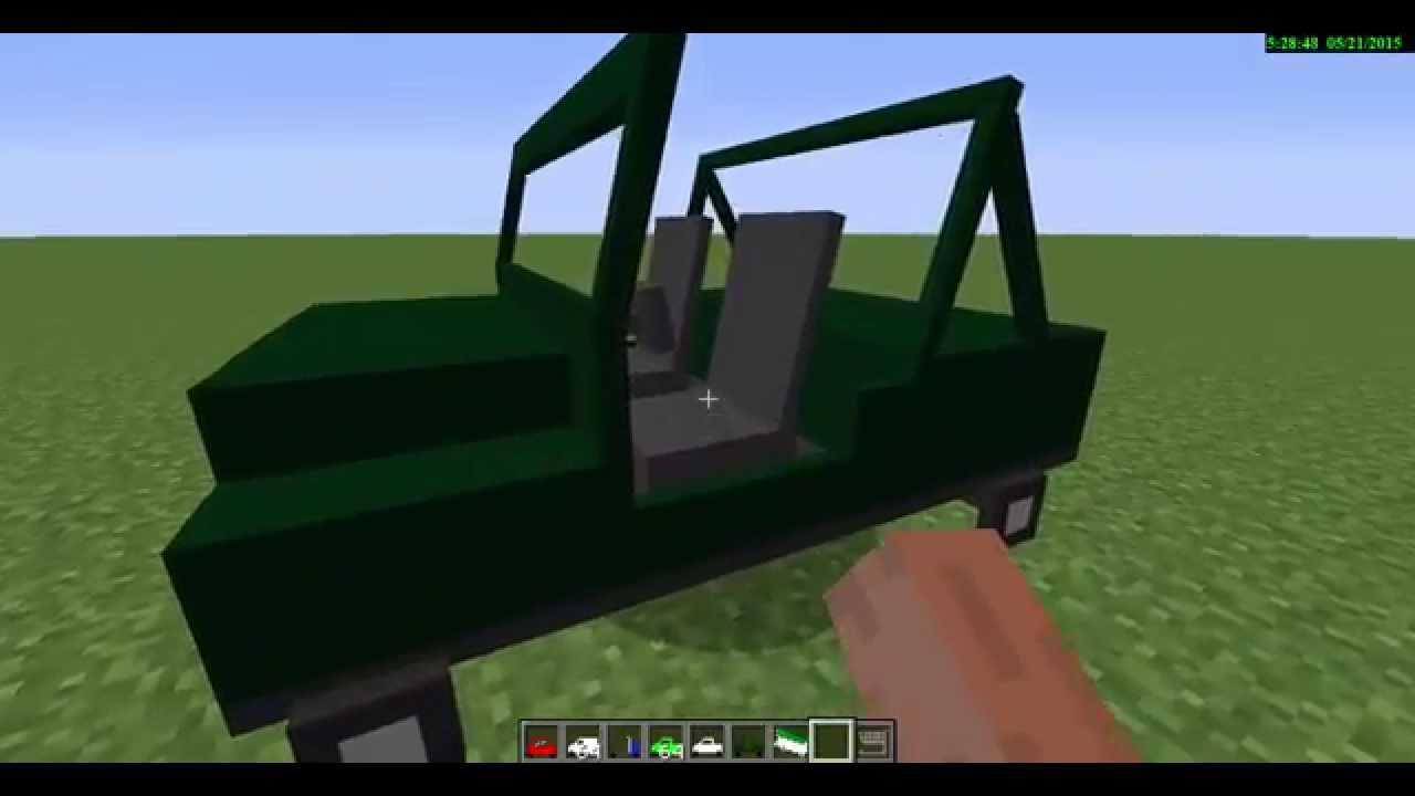 Mod carros para minecraft 1.7.10 - YouTube
