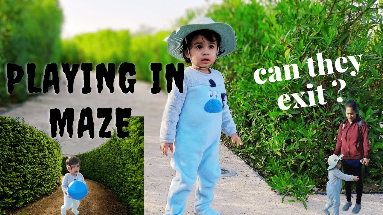 4K Maze Park, Doha | Adventure Maze in Qatar | Park Vlog Tour ...