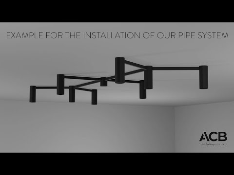 EXAMPLE FOR THE INSTALLATION OF OUR PIPE/LUX SYSTEM_EN - YouTube