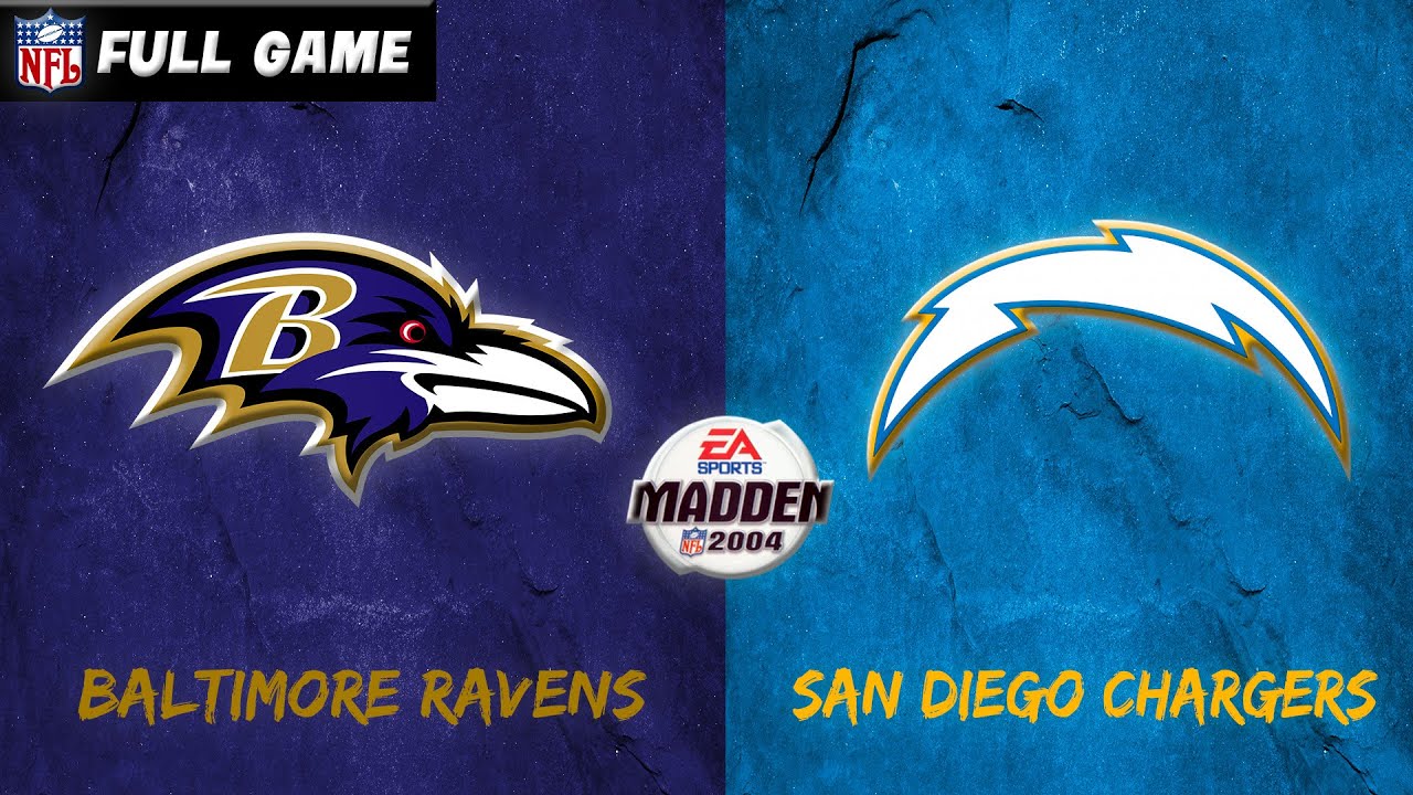 Madden NFL 2004 Historic Teams - 2000 Baltimore Ravens vs. 2002 San ...