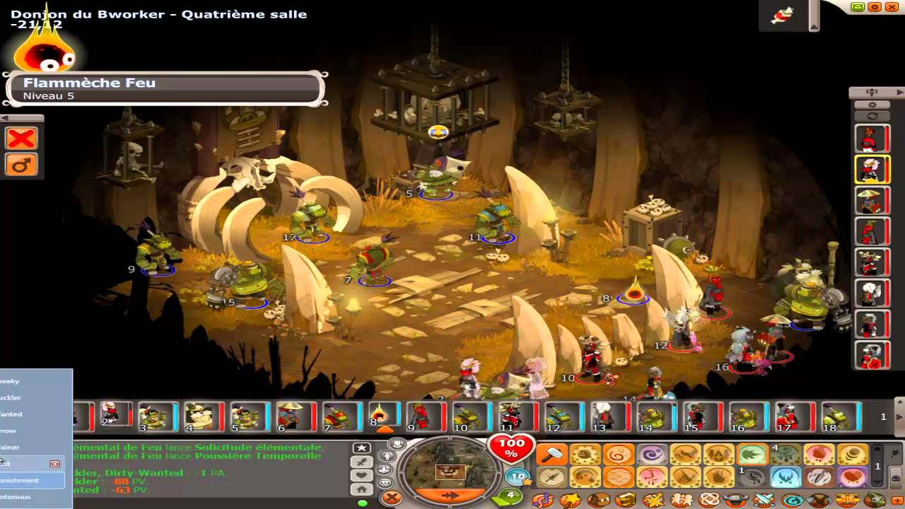 DOFUS ~ Caverne du Bworker, Présentation Donjon. {°68} - YouTube