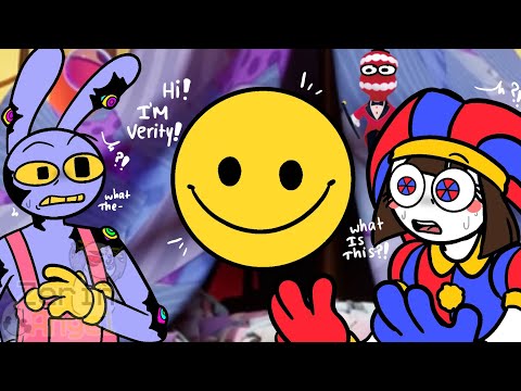 Meets Verity In Amazing Digital Circus ?! -Amazing Digital Circus & Verity Mod [AU] /FUNNY ANIMATION