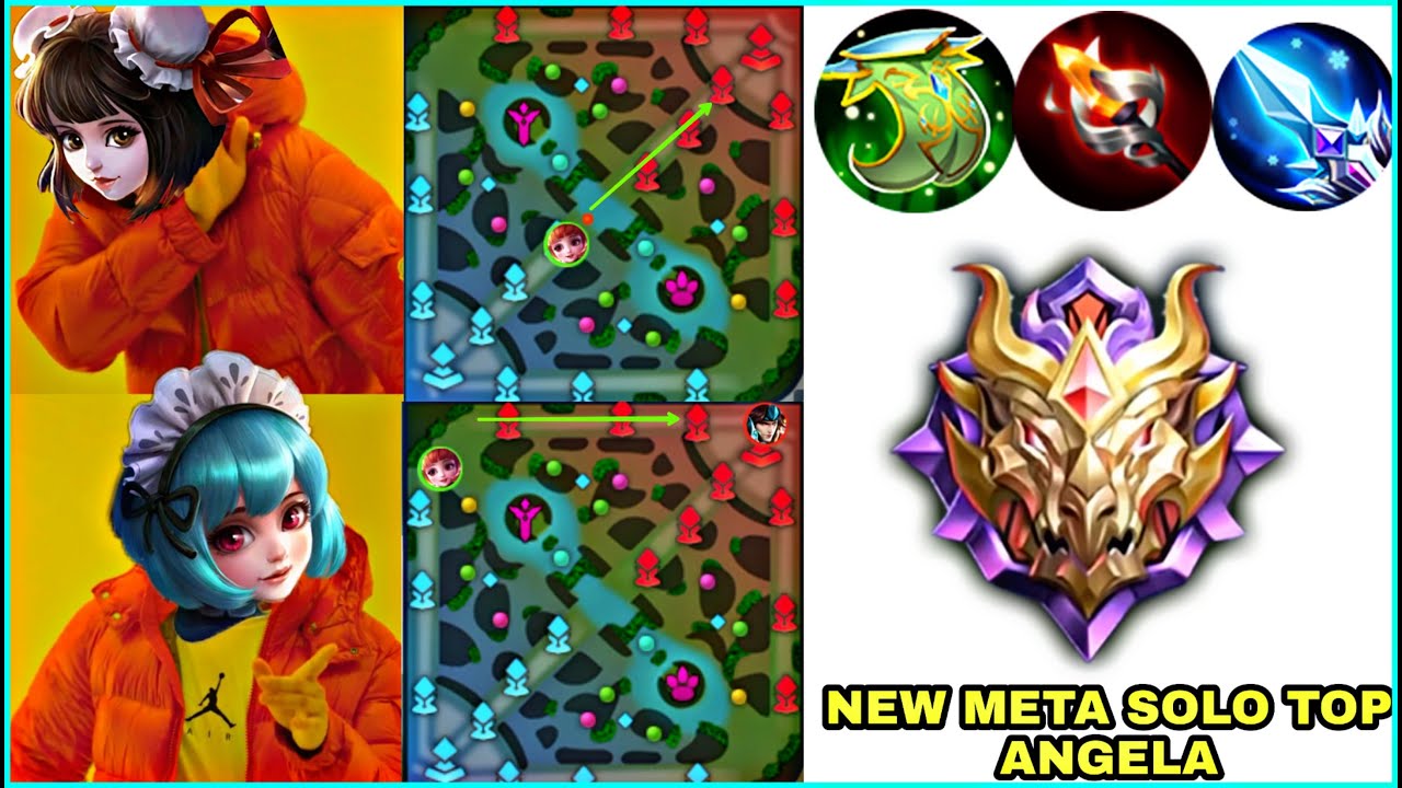 Angela New Meta Best Build | Top 1 Global Angela Build | Mobile Legends ...