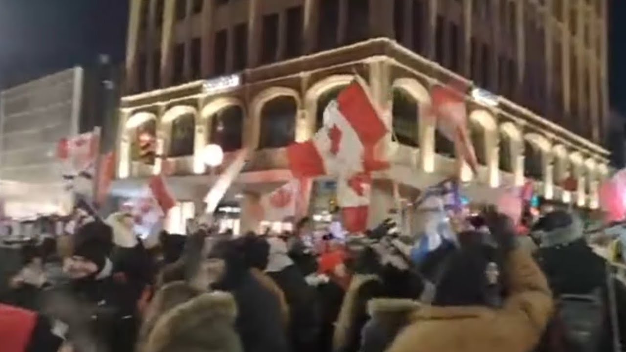 Ottawa 🍁 Canada Party 05.02.2022 - YouTube