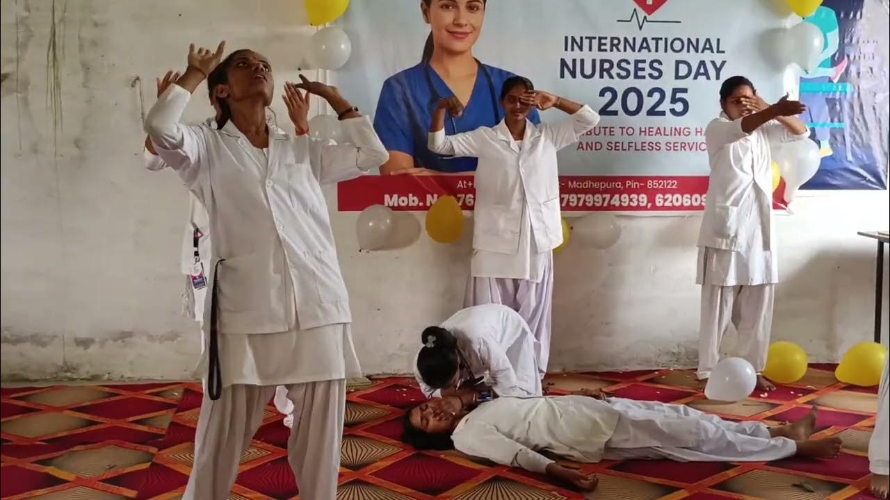 Good performance GNM ANM student on international nursing day 2k25 #nursinglove, # ...