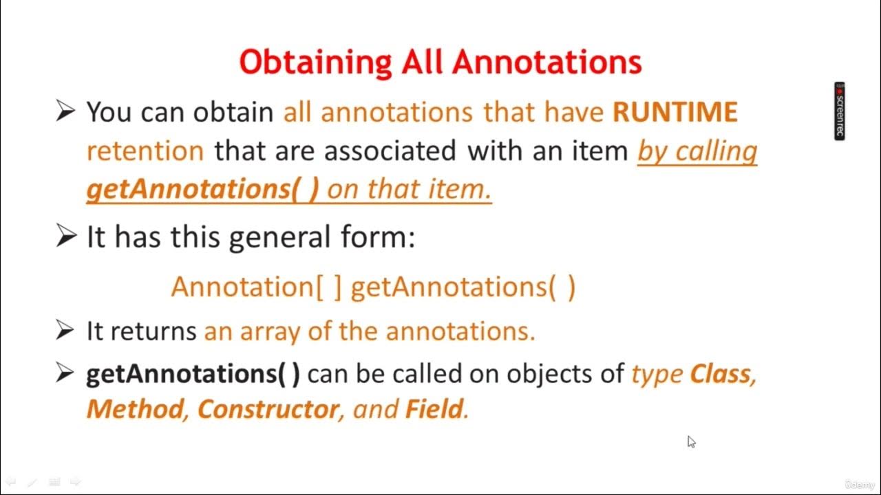 Enumerations, Autoboxing and Annotations theory part4 | Java - YouTube