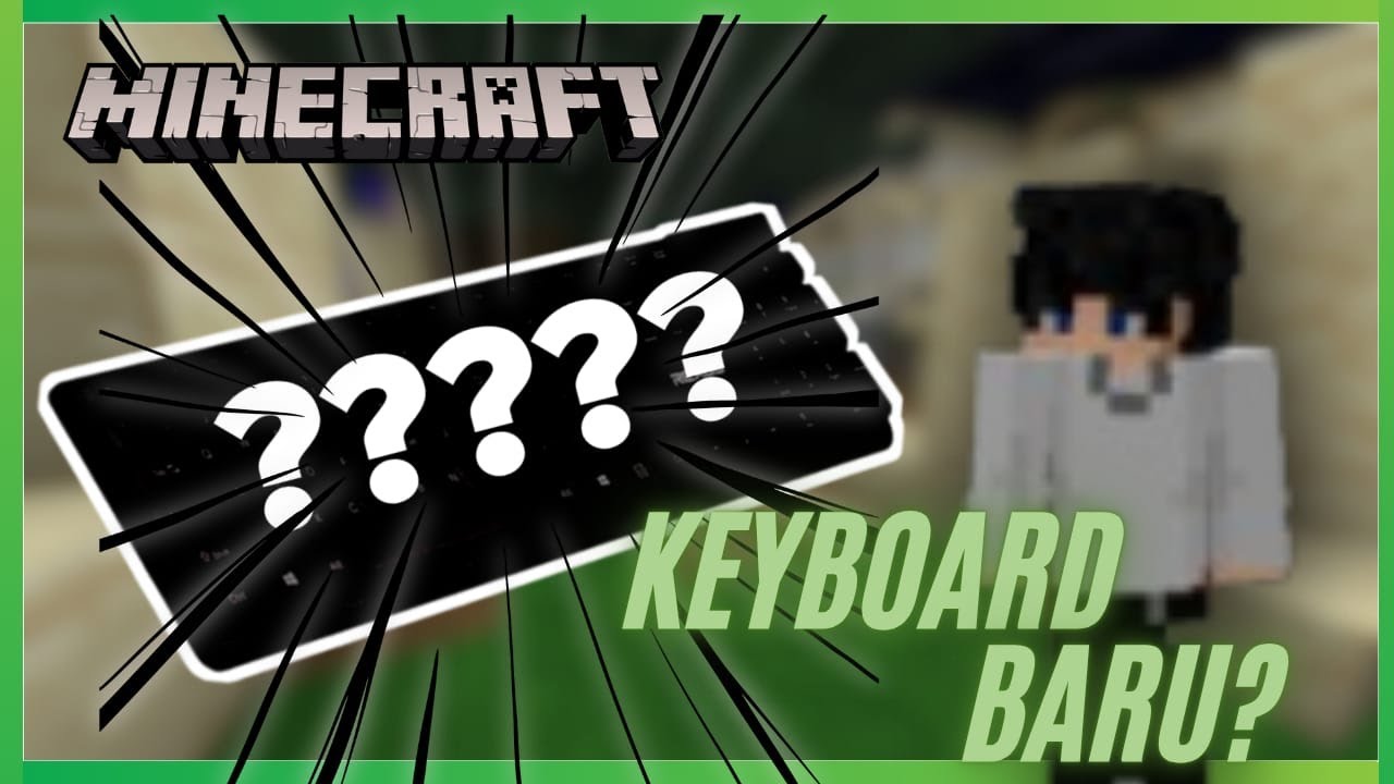 Coba Keyboard Baru dari Temen Buat Main Bedwars?! | Minecraft Bedwars ...